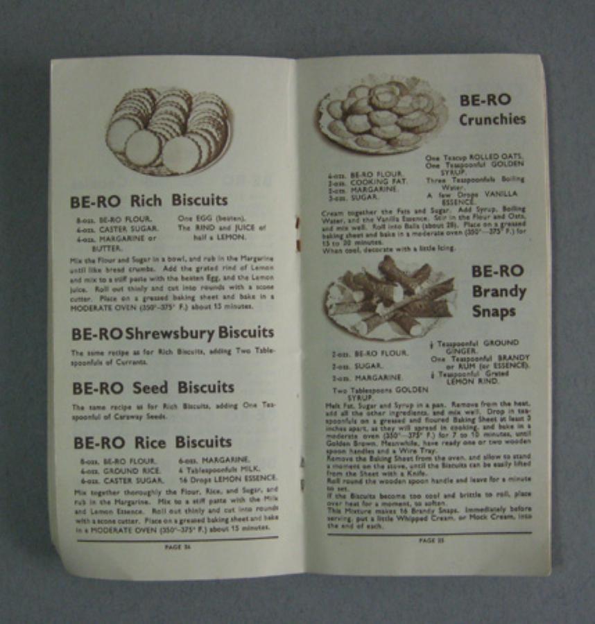 Be-Ro Home Recipes. Various editions