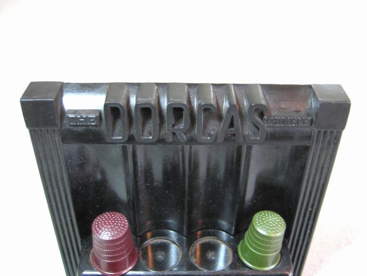 Dorcas thimble display stand for Charles Horner thimbles