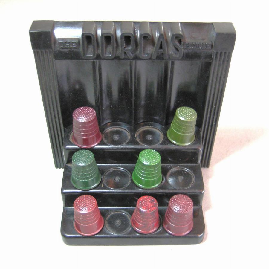 Dorcas thimble display stand for Charles Horner thimbles