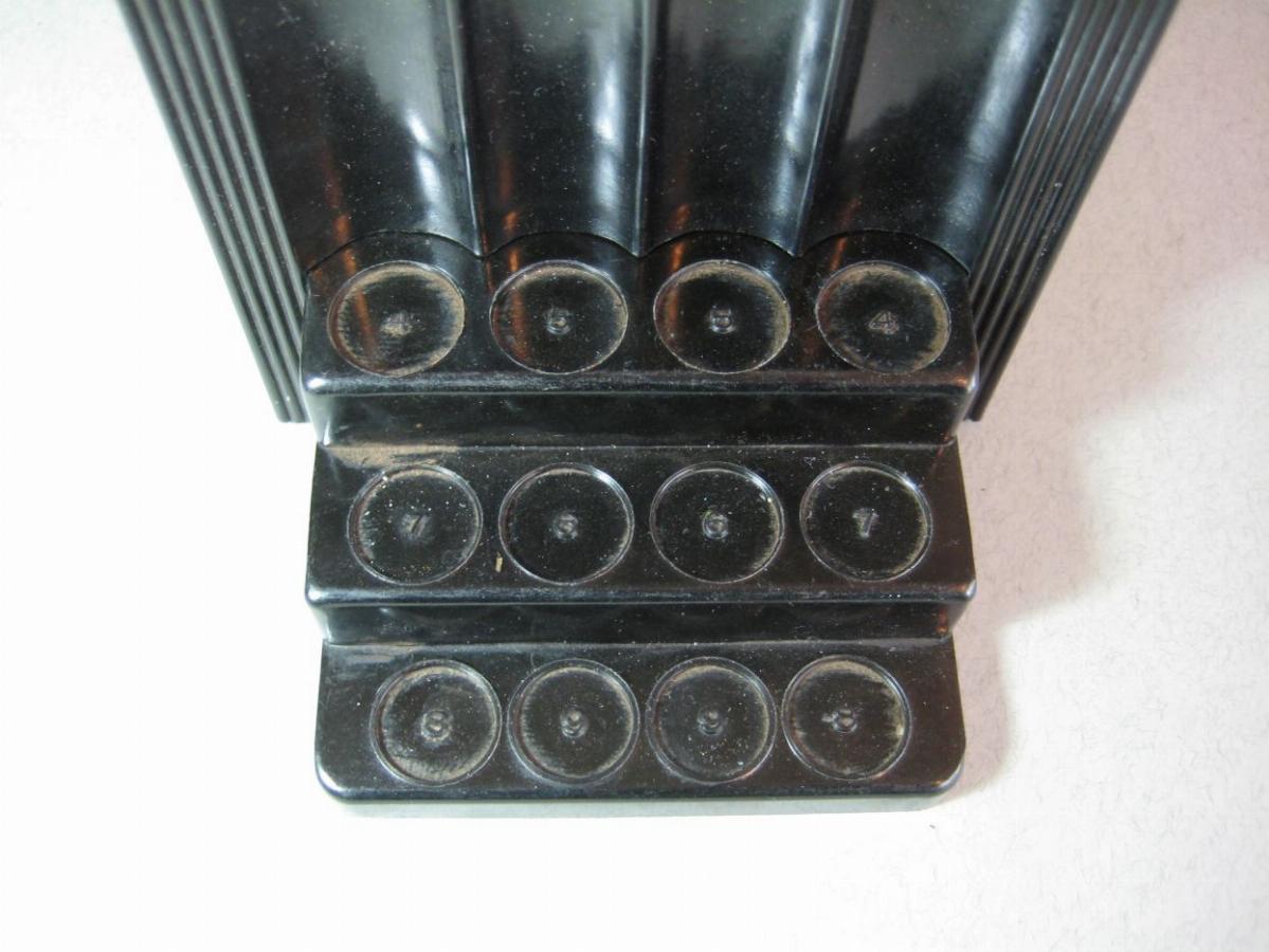 Dorcas thimble display stand for Charles Horner thimbles